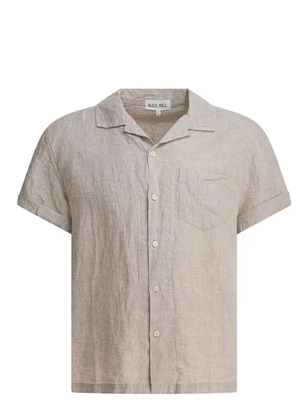ALEX MILL Camp' Shirt - Beige