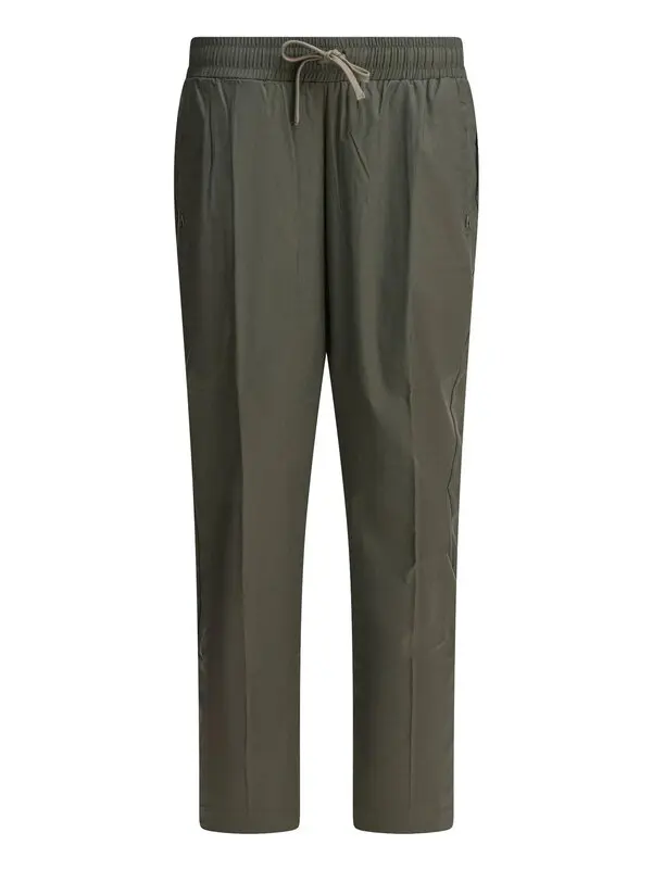 ALTUM Straight Silhouette Trousers - Green