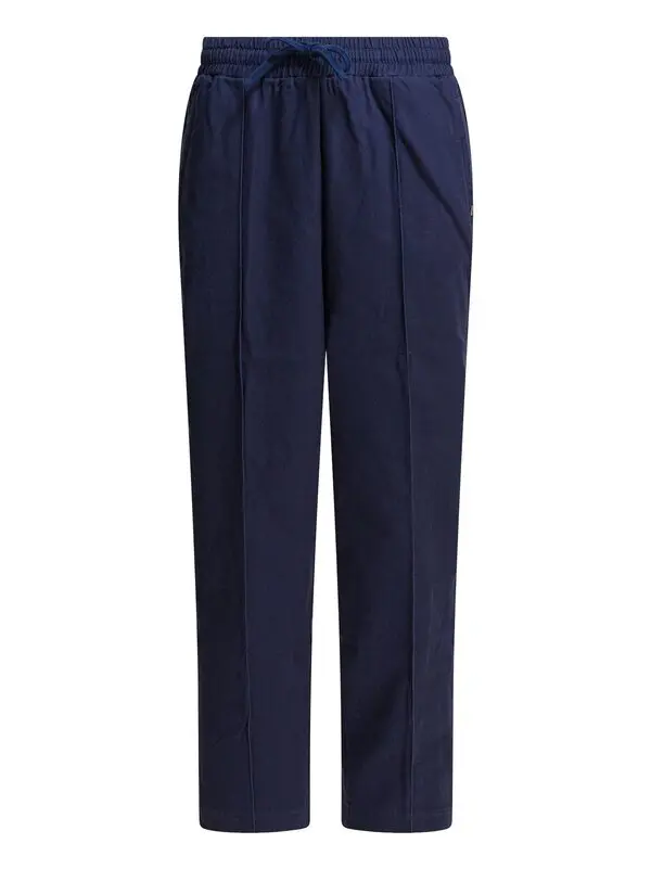 ALTUM Cotton Drawstring Trousers - Blue