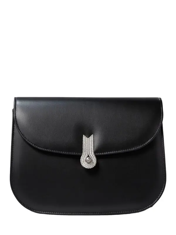 AMATO DANIELE Leather Crossbody Bag - Black