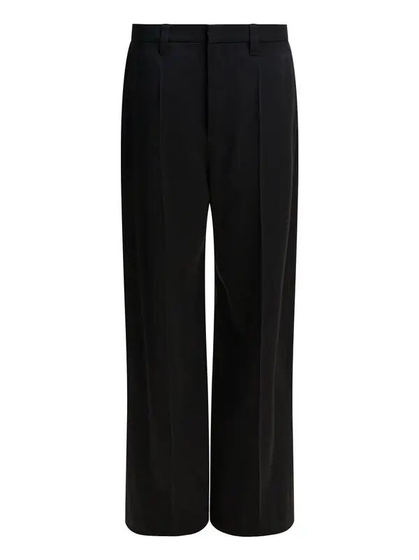 Brunello Cucinelli Wide-leg Trousers - Black