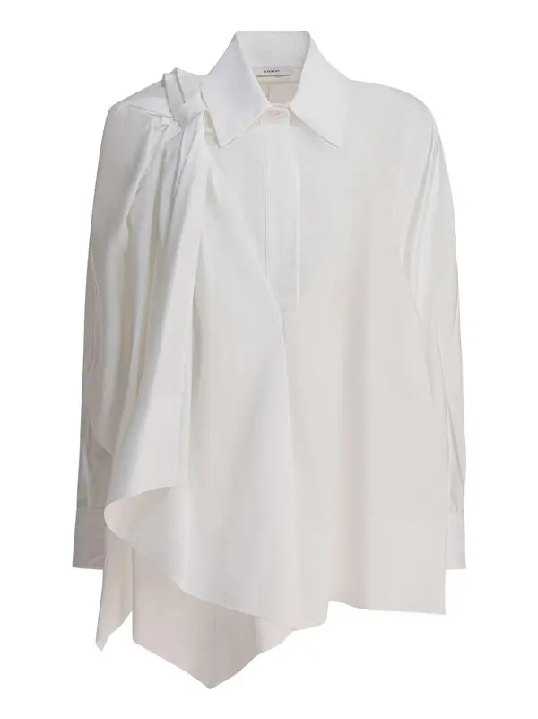 Givenchy Bow Shirt - White