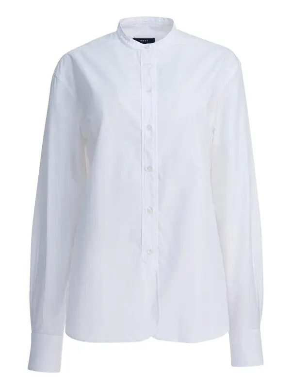 Soeur Cotton Poplin 'bermudes' Shirt - White