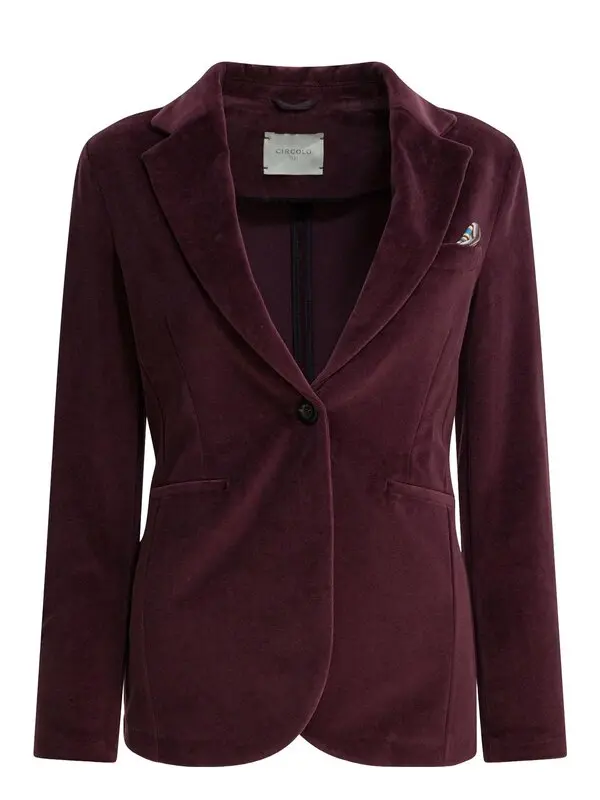 CIRCOLO 1901 Jackets & Coats - Bordeaux
