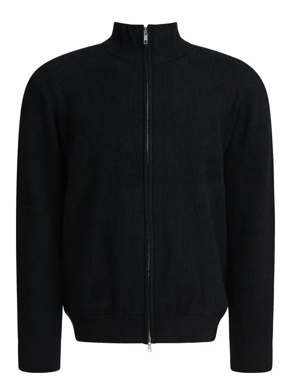 NN.07 Danny Zipper Sweater - Black