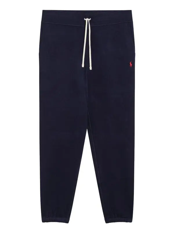 Polo Ralph Lauren Navy Cotton Blend Jogging Pants - Blue