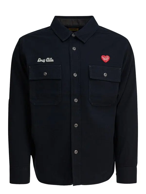 HUMAN MADE Work Overshirt Jacket - Blue