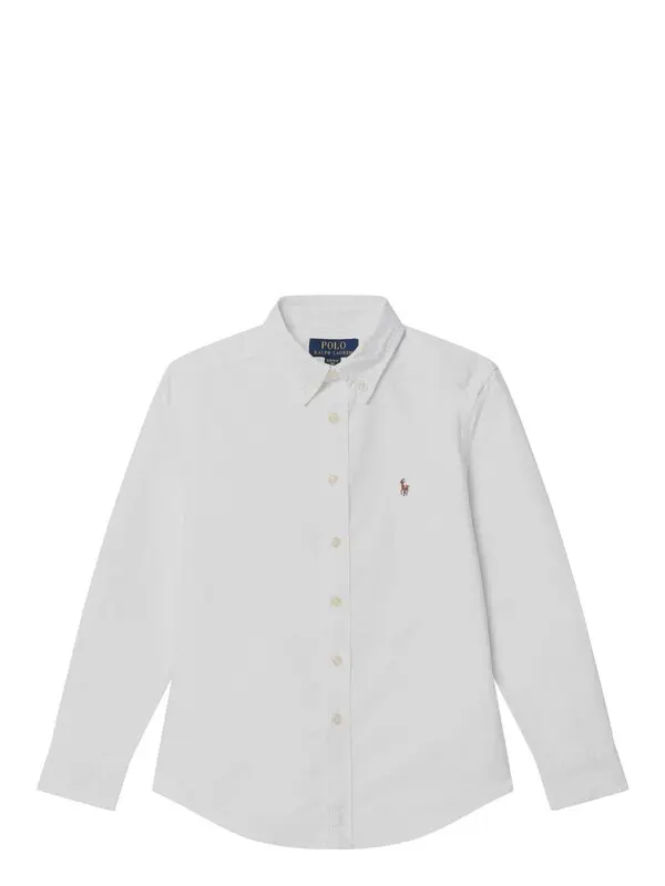Polo Ralph Lauren Cotton Button Down Shirt - White