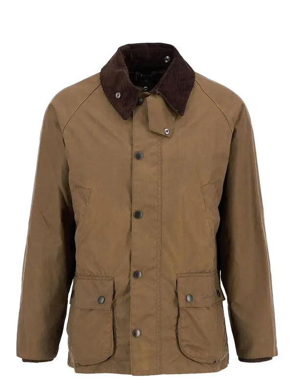 Barbour Waxed Bedale Jacket - Brown