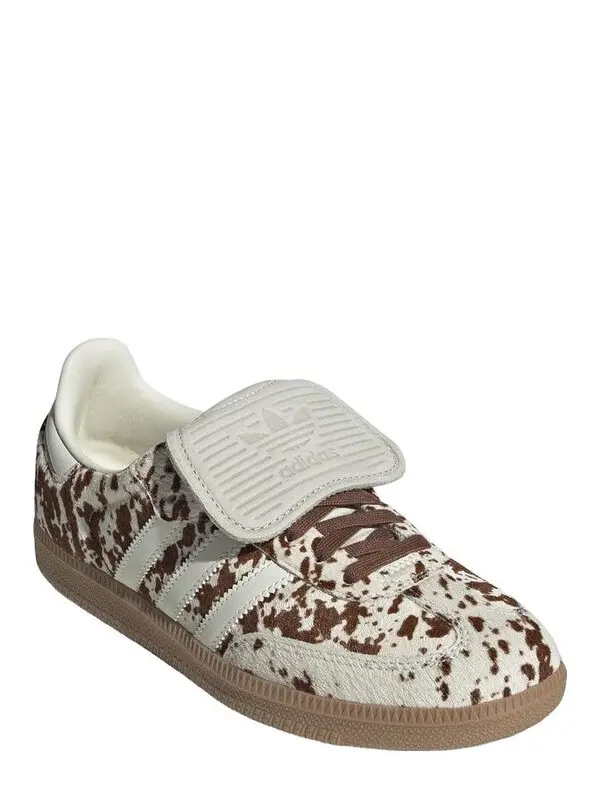 Adidas Originals By Alexander Wang Samba Lt Cowhide Pony Hair Sneakers - White