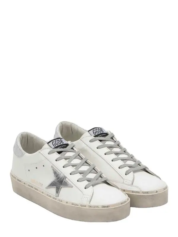 GOLDEN GOOSE Hi Star Sneakers - White