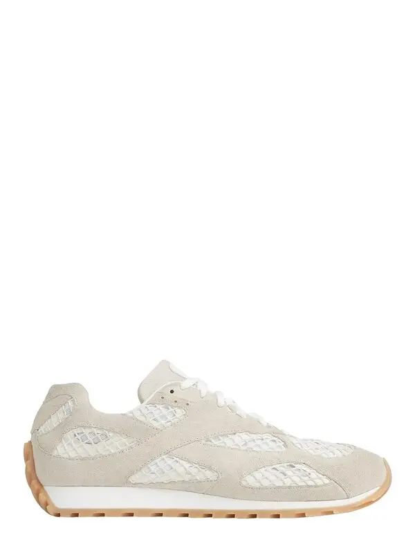 Bottega Veneta Orbit Sneakers - Cream