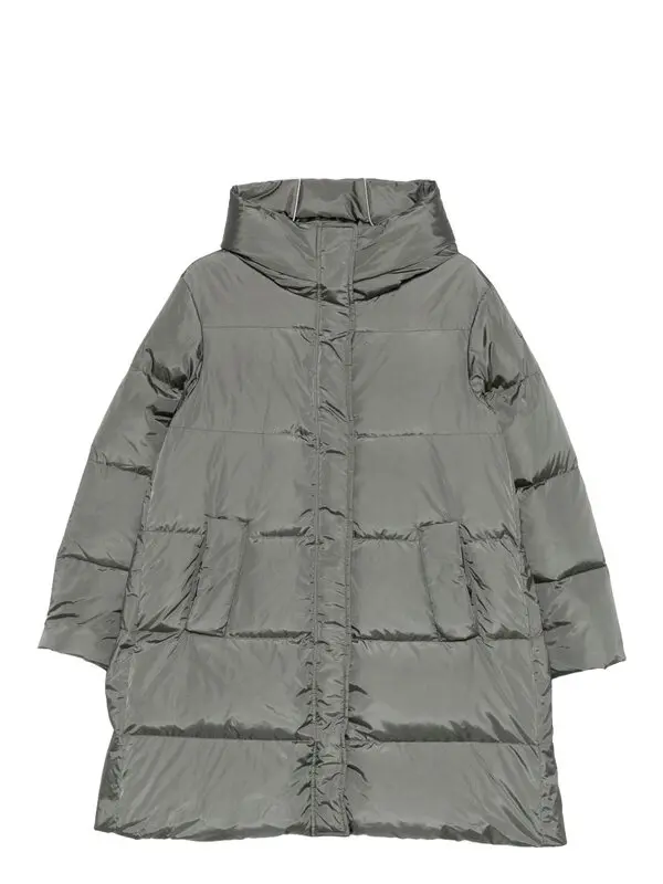 LEMPELIUS Nev Nylon Down Jacket - Grey