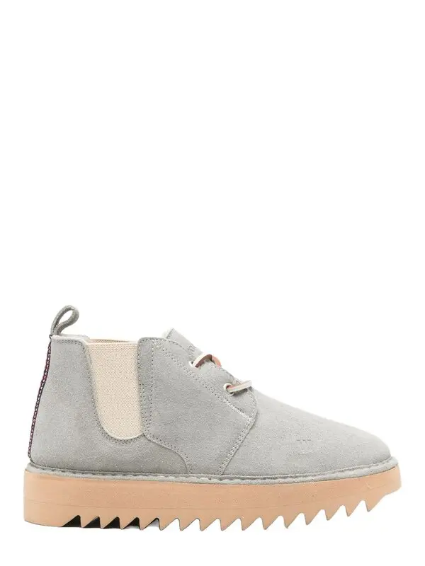 Woolrich Hugger Suede Leather Boots - Grey
