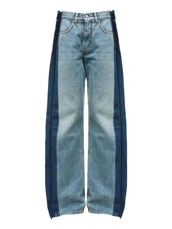 MAISON MARGIELA Tapered Denim Jeans - Clear Blue