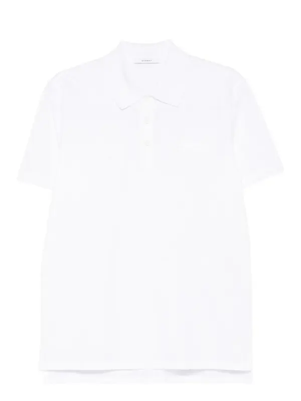 Givenchy Cotton Polo Shirt - White