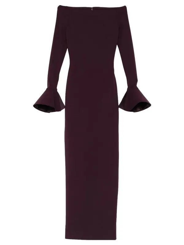 Solace London Anica Maxi Dress - Purple