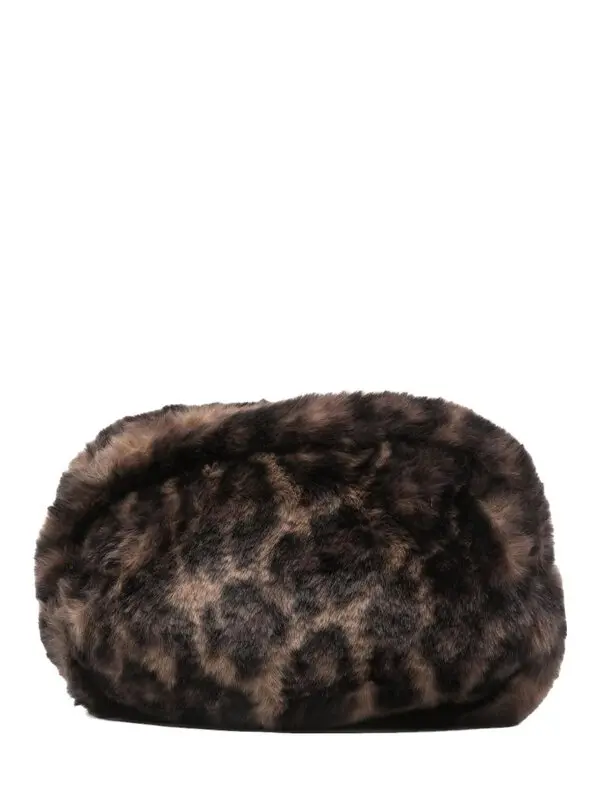 Apparis Leopard Pouch - Brown