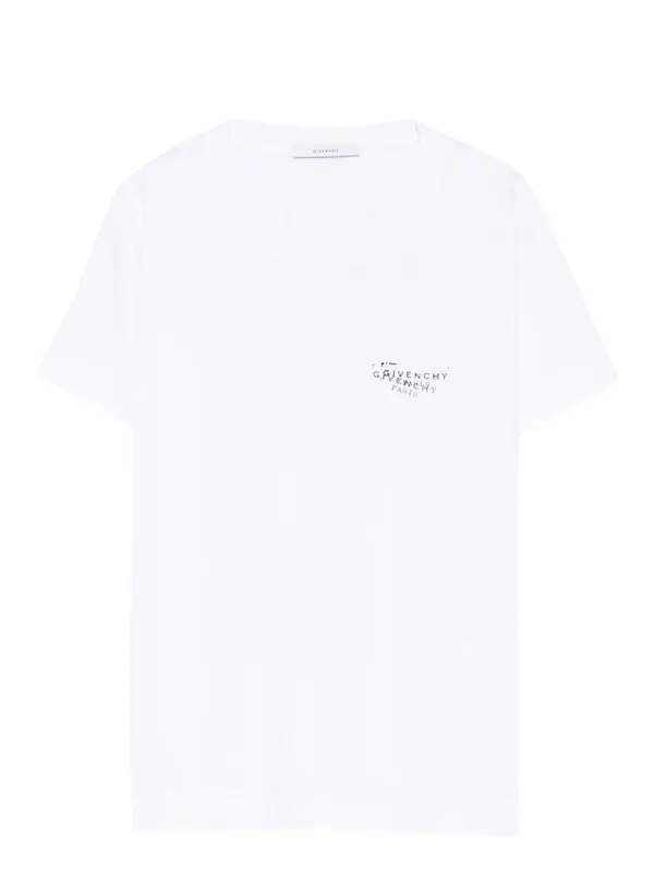 Givenchy Logo Cotton T-shirt - White