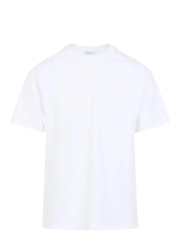 Givenchy Logo Cotton T Shirt - White