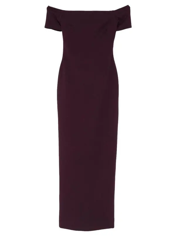 Solace London Nile Maxi Dress - Purple