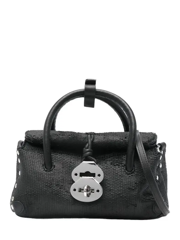 ZANELLATO CAPSULE Zanellato Dotta Cbi Baby Handbag - Black