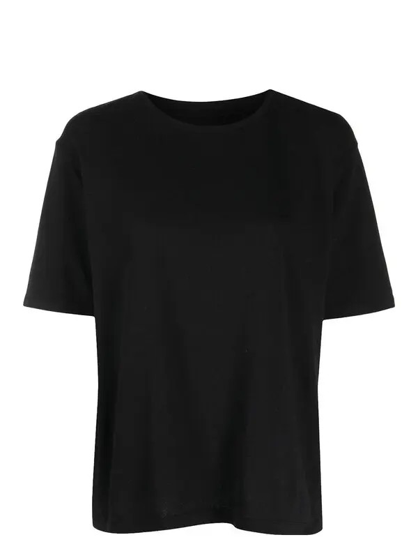 Khaite Cotton T-shirt - Black