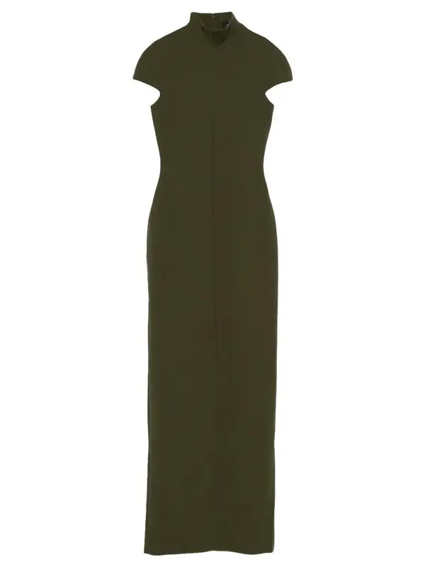 Solace London Lang Maxi Dress - Green