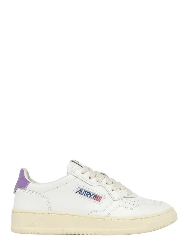 AUTRY Medalist Leather Sneakers - White
