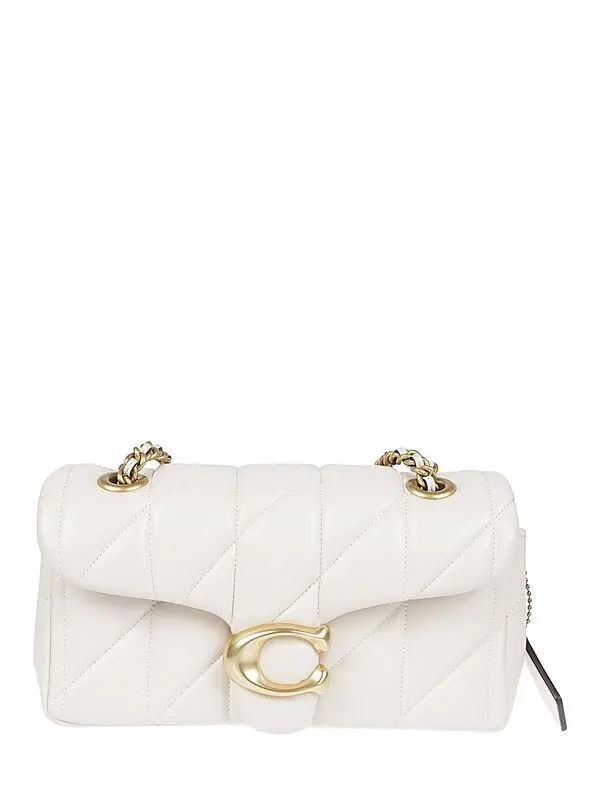 COACH® Tabby 20 Leather Crossbody Bag - White
