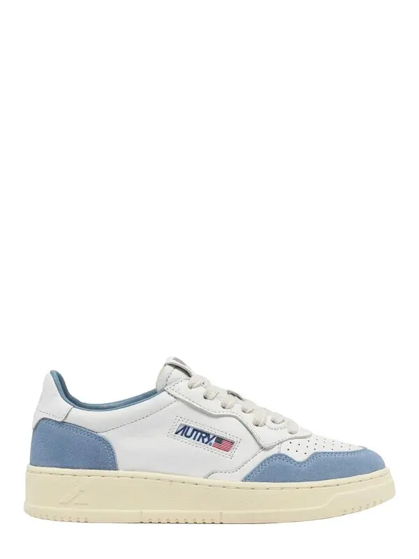 AUTRY Medalist Leather Sneakers - White