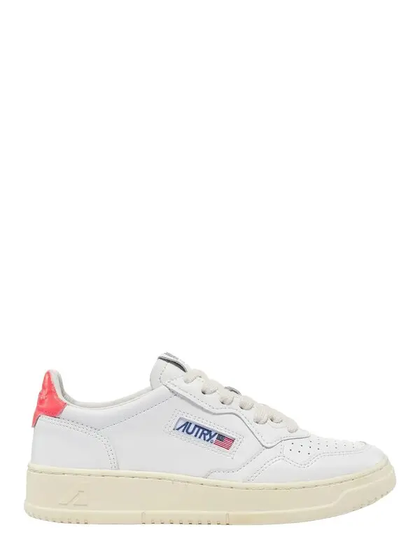 AUTRY Medalist Leather Sneakers - White
