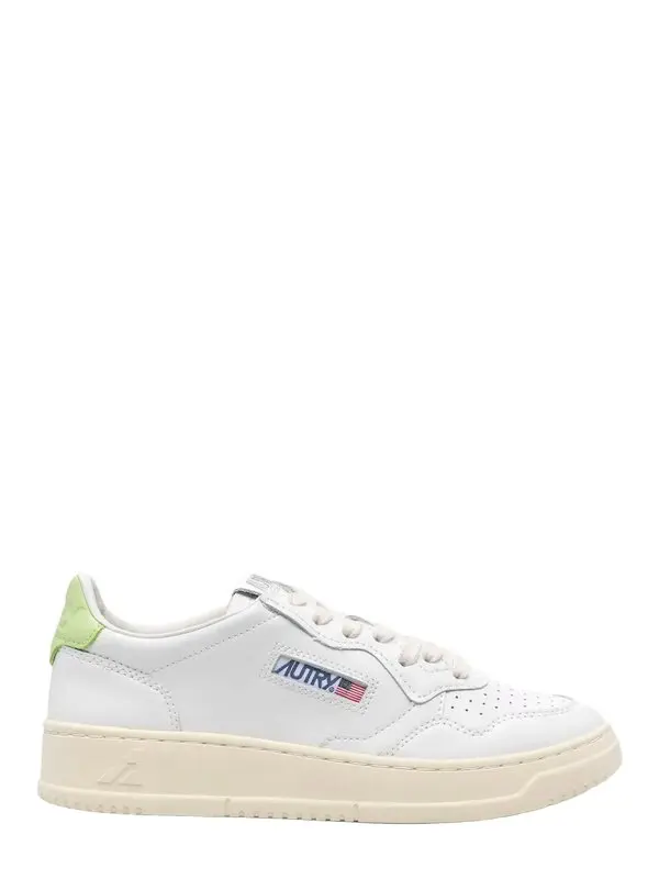 AUTRY Medalist Leather Sneakers - White