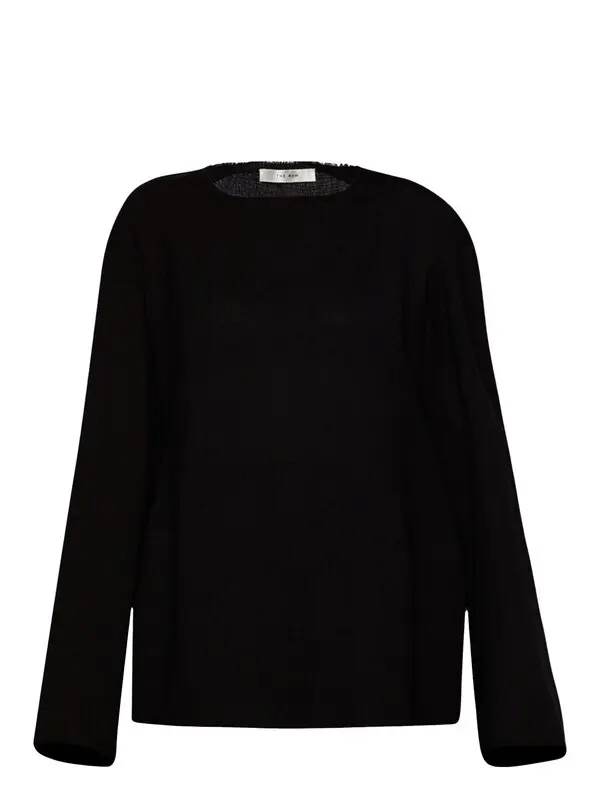 THE ROW Cattaleya Top - Black