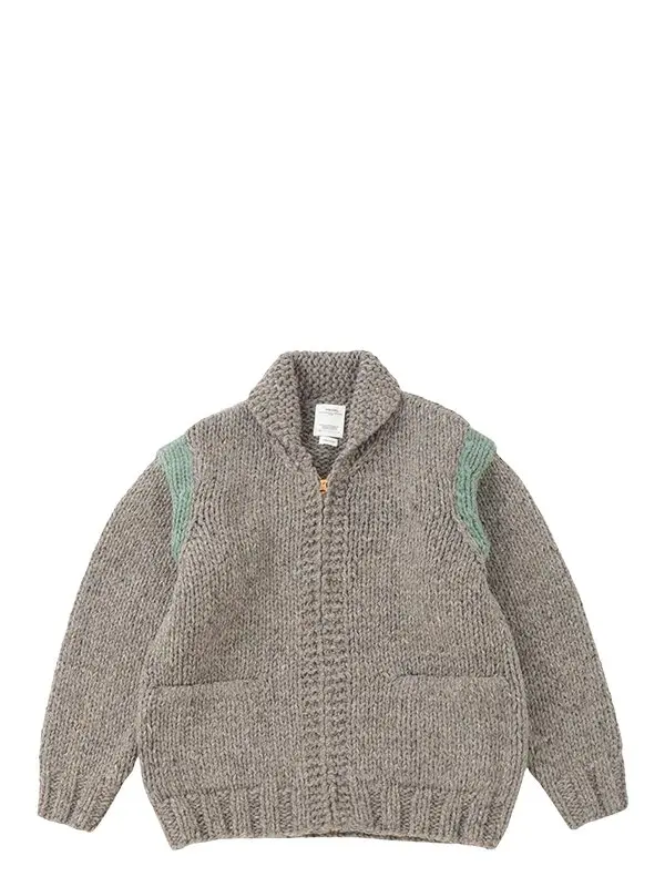 Visvim Hand Knit Cowichan Sweater - Brown
