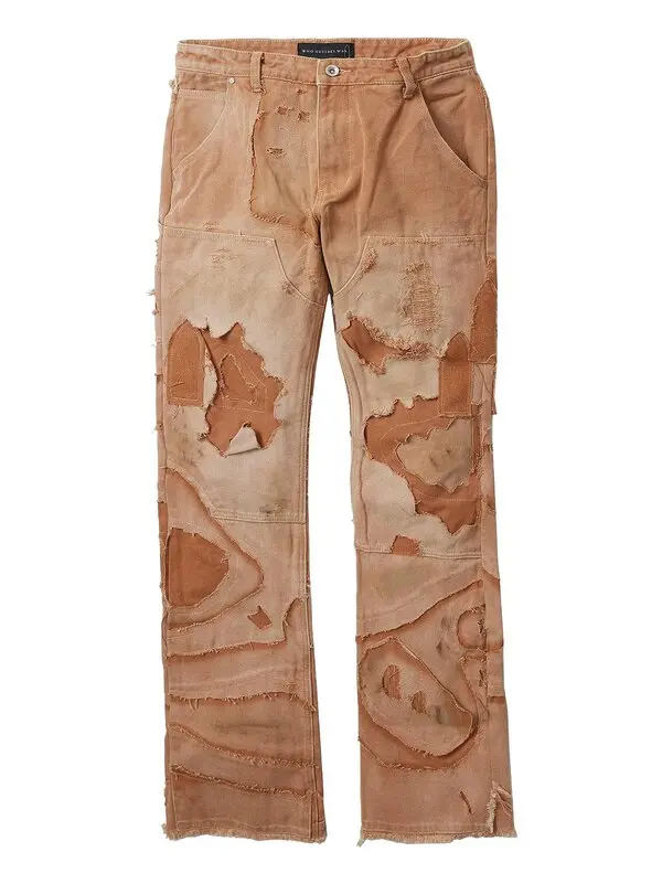 WHO DECIDES WAR BY EV BRAVADO Unearthed Trousers - Brown