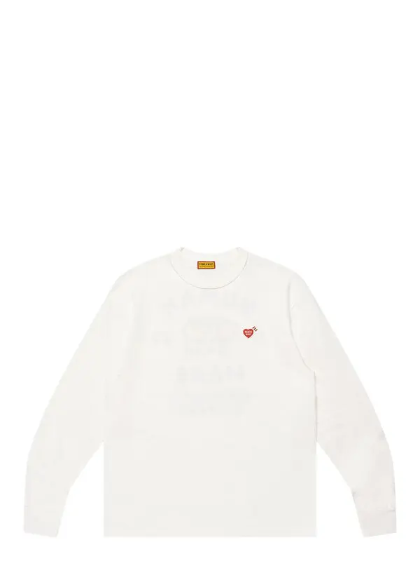 HUMAN MADE Graphic Long-sleeve T-shirt #2 - White