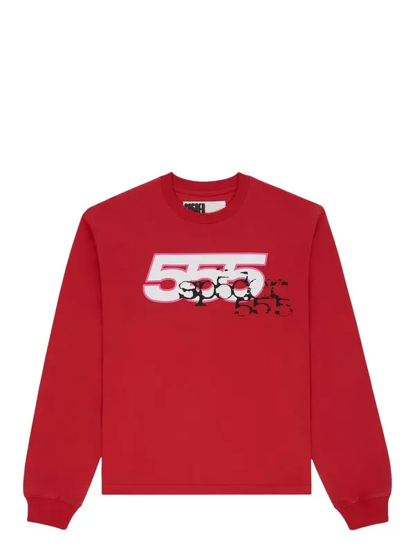 SP5DER 555 Long-sleeve - Red
