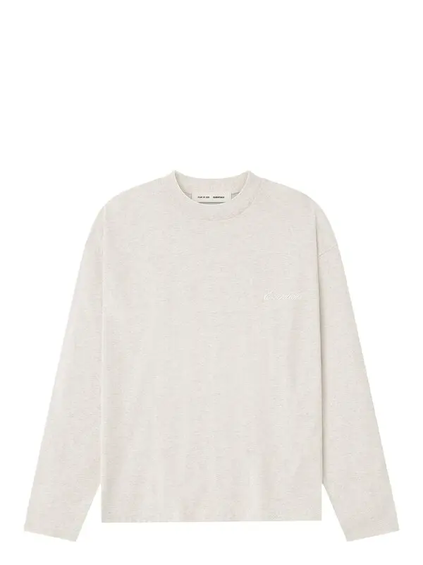 Fear Of God Embroidered Long Sleeve Tee - White
