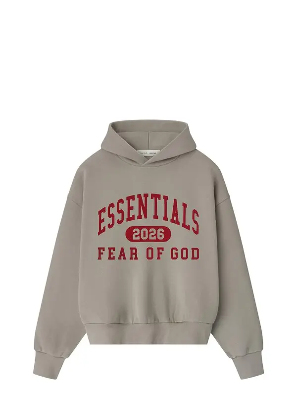 Fear Of God Classic Relaxed Fit Hoodie - Grey