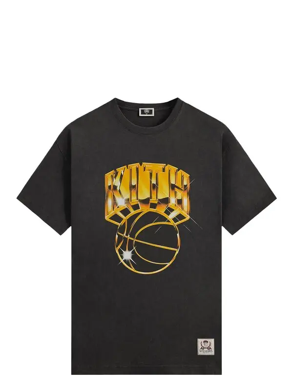 Kith For The New York Knicks Vintage Jones Tee - Black