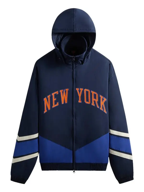 Kith For The New York Knicks Padded Nylon Jacket - Black