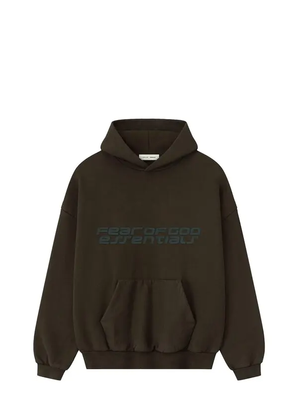 Fear Of God Heavy Fleece 90s Hoodie - Brown