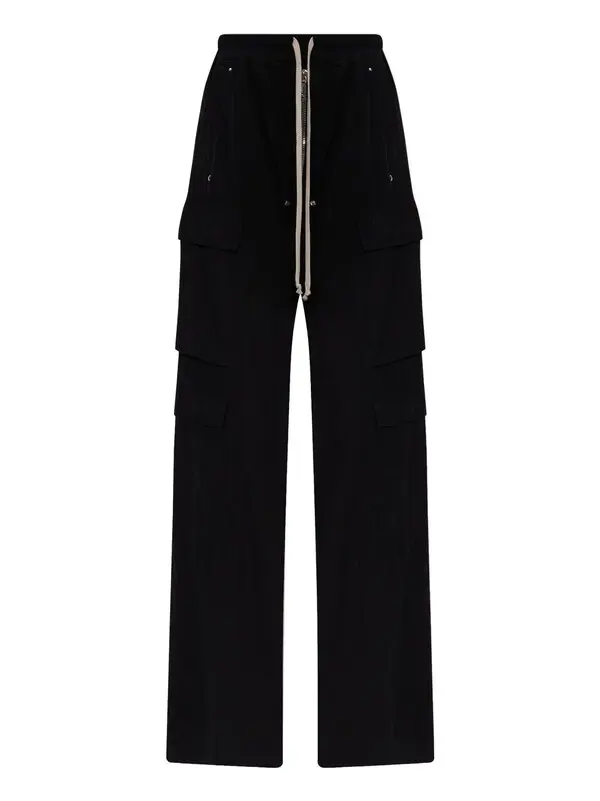 Rick Owens Jumbo Cargo Trousers - Black
