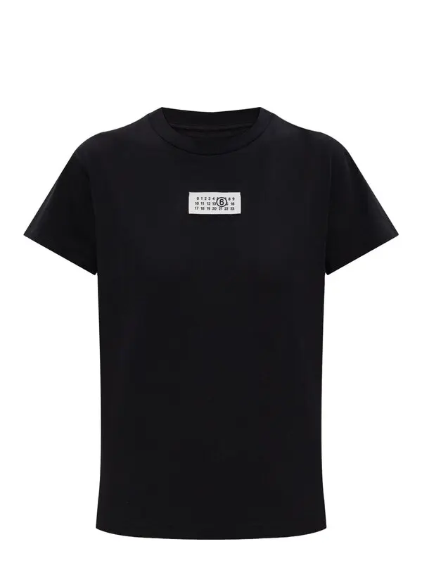 MAISON MARGIELA Logo T-shirt - Black