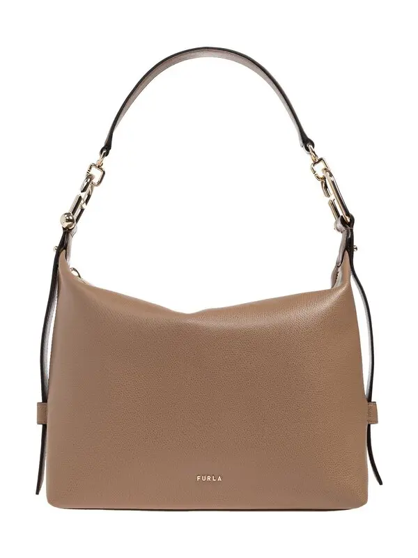 Furla Tonie Medium Shoulder Bag - Brown