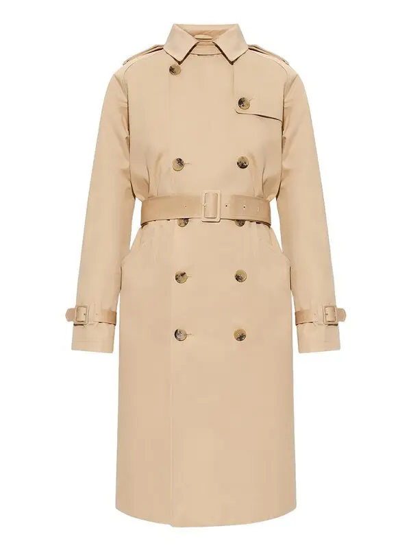 A.p.c. Cotton Trench Coat - Beige