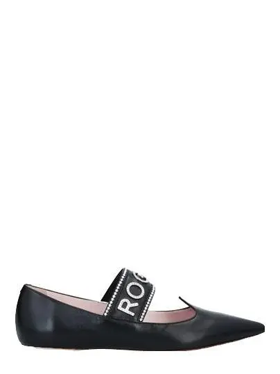 ROGER VIVIER Ballerina Flats - Black