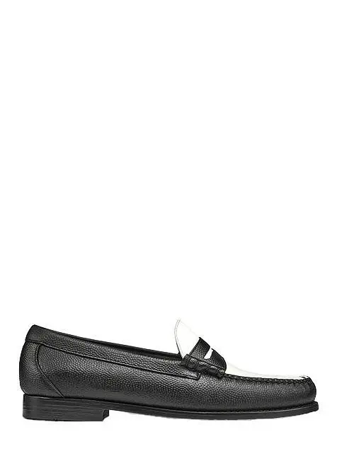G.H.BASS X Reigning Champ Larson Weejuns Loafer - Black & White
