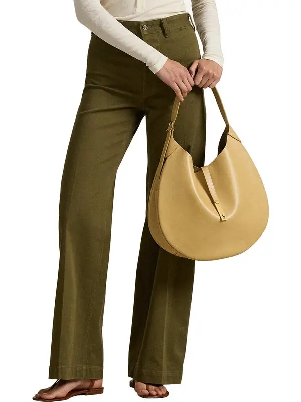 Ralph Lauren Stretch-cotton Beaton Pant - Olive